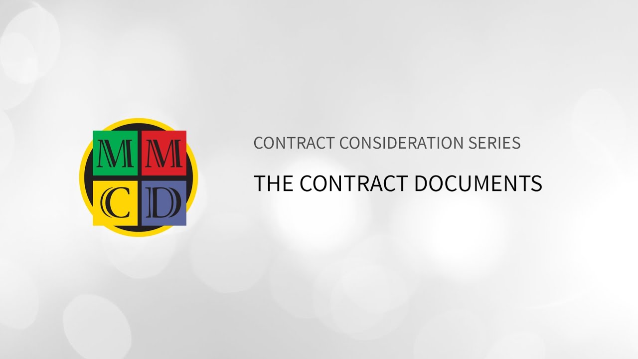 Master Municipal Construction Documents Association
